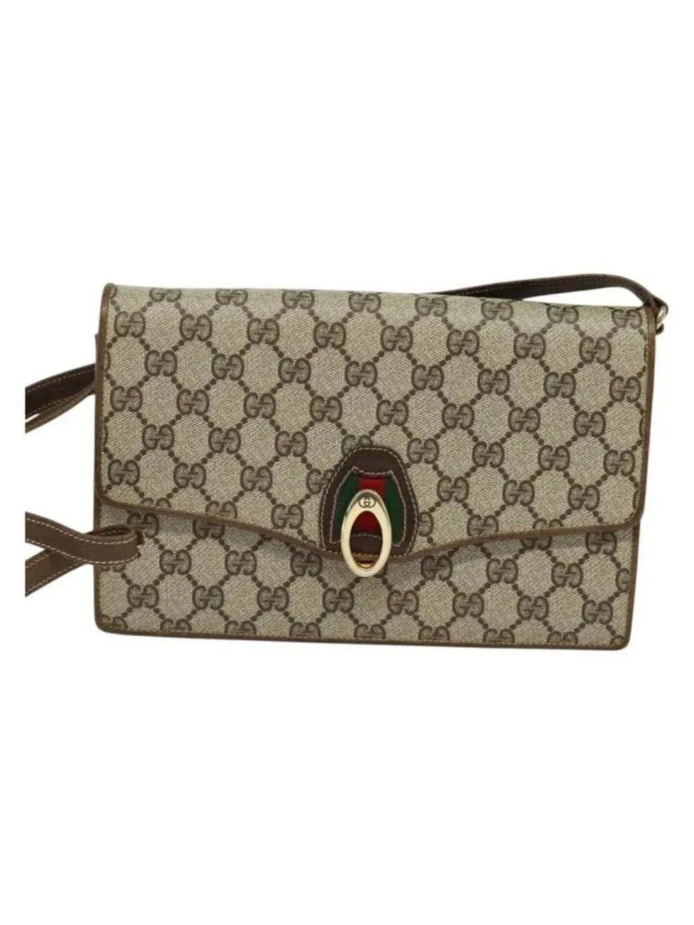 Gucci | Bags | Authentic Gucci Gg Supreme Web Sherry Line Shoulder Bag ...